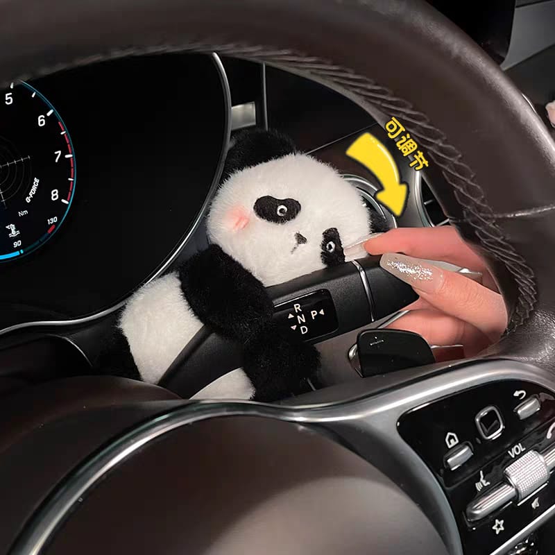 Plush Animal Car Handbrake Doll Car Interior Decoration – BlackOwl