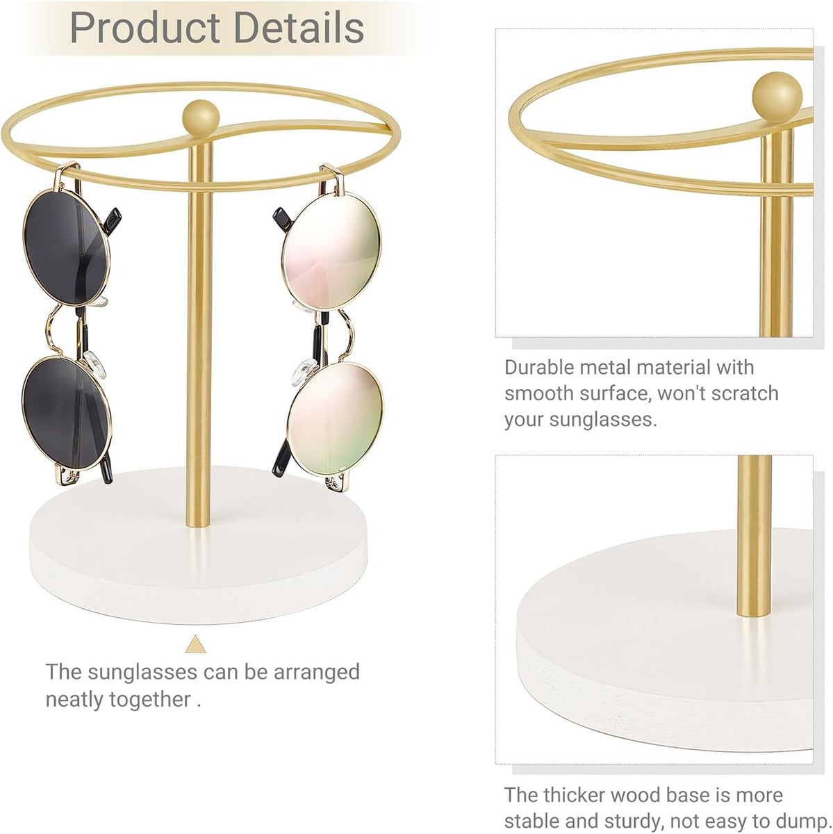 Glasses Holder Storage Rack – BlackOwl