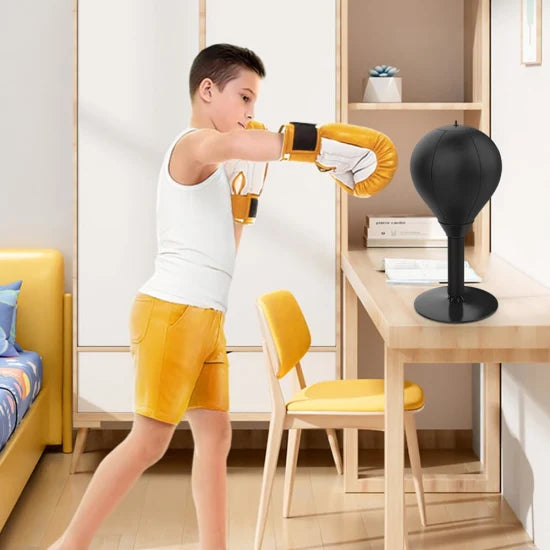 Stress Relief Standing Desk Table Boxing Reflex Bag – BlackOwl