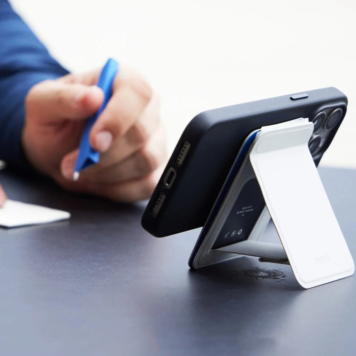 New MagSafe Stand packs a Sleek Pen and Notepad for Jotting Ideas and ...