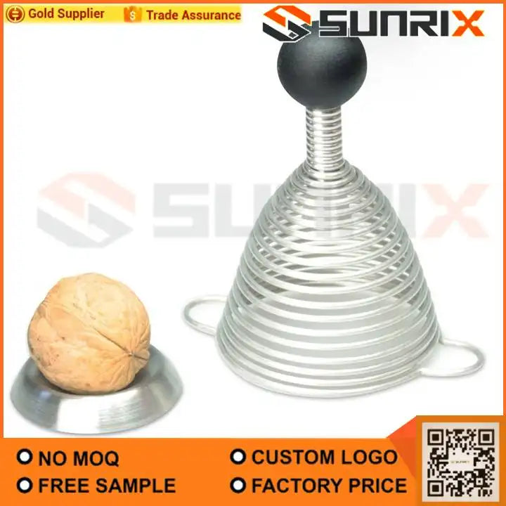 Stainless Steel Spring Manual Walnut Cracker – BlackOwl