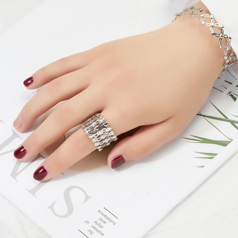 2 In 1 New Creative Magic Stretchable Ring Bracelet For Women – BlackOwl