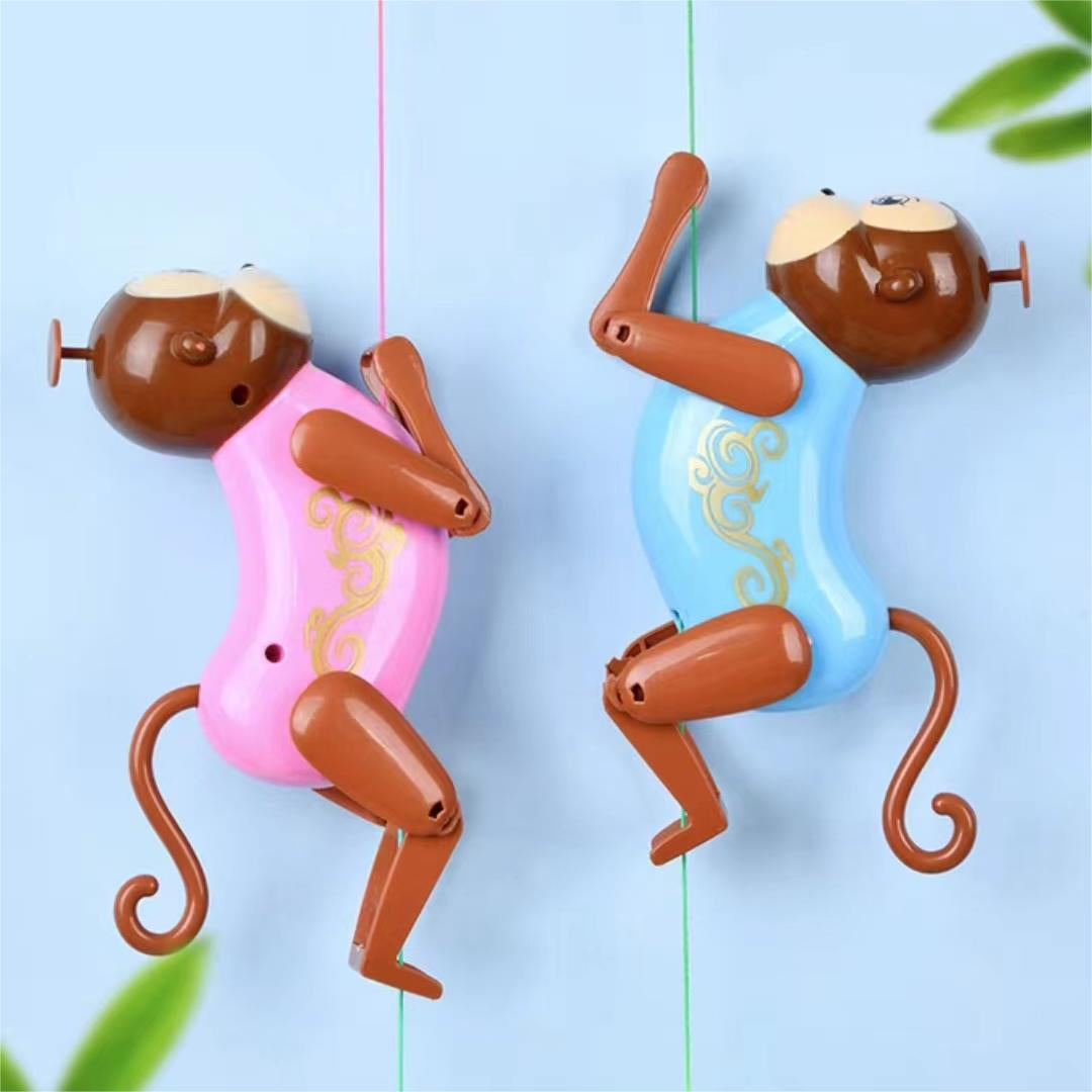 Creative pull string plastic imbing rope little monkey for kids – BlackOwl